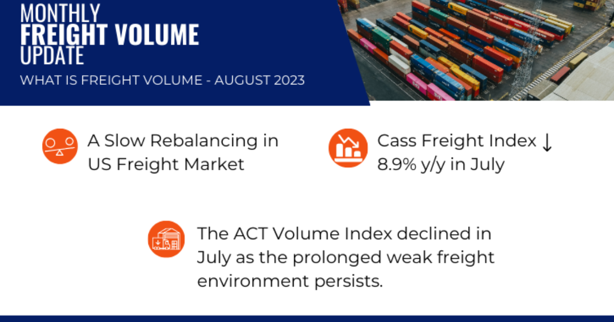 What is Freight Volume? | ACT Research